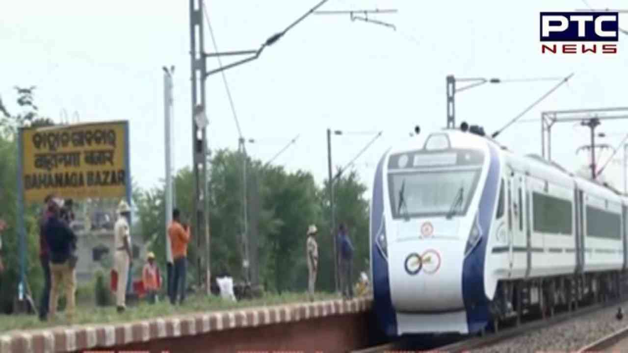 Howrah Vande Bharat Express crosses restored track in Balasore after ...