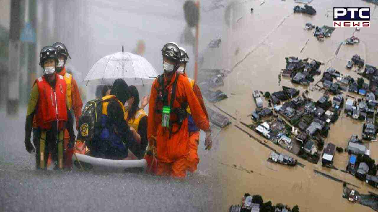 Japan bridge collapse: 3, 60,000 evacuated due to risk of flooding ...
