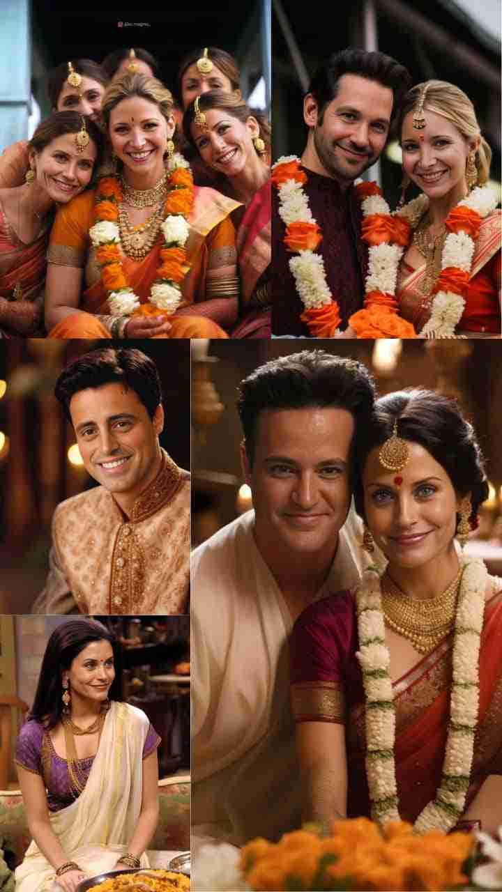 10 AI images of ‘Friends’ characters in Indian desi look | Web Stories ...