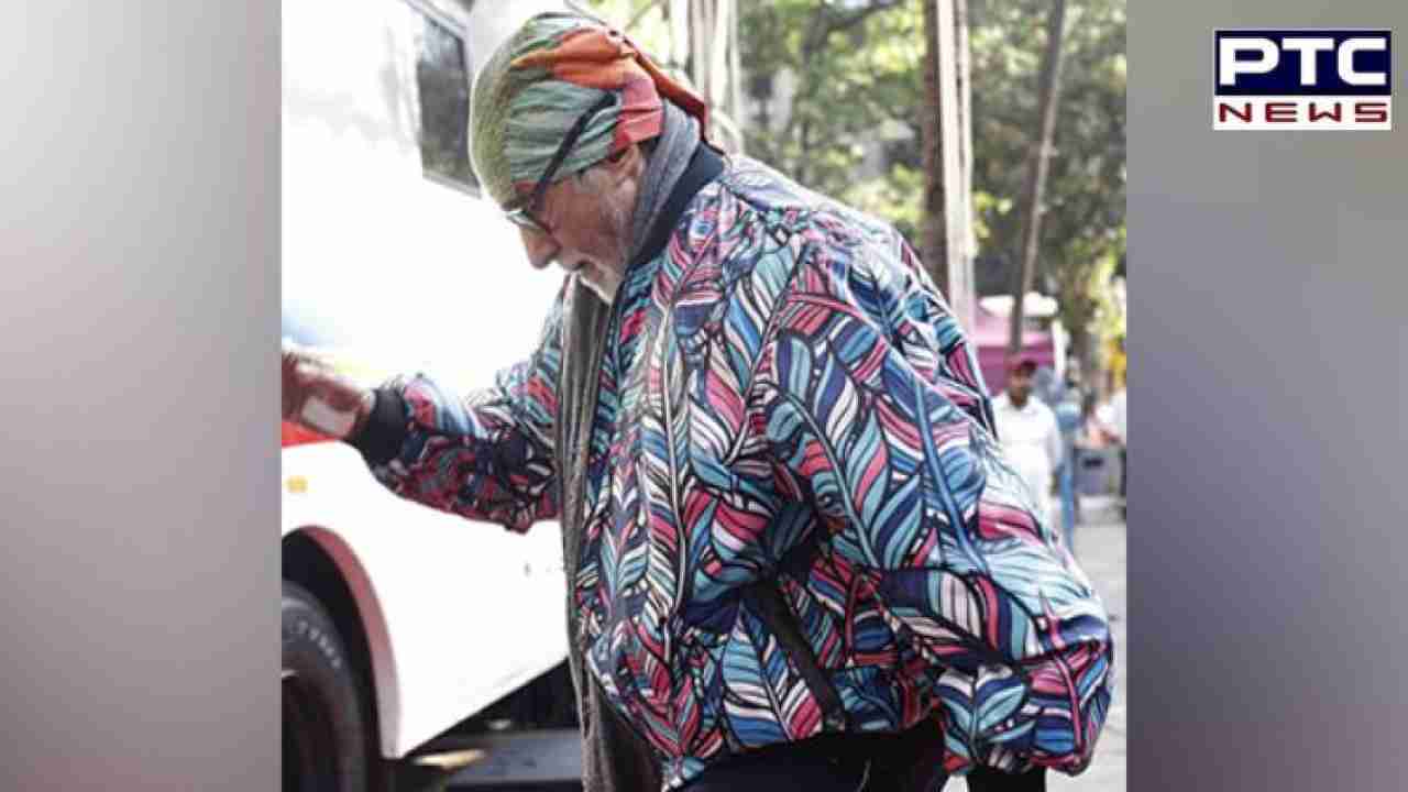 'Going for work': Amitabh Bachchan shares candid picture from shoot ...