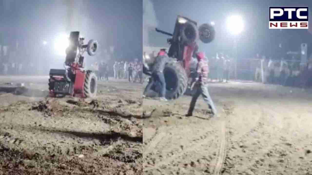 Punjab: Man crushed to death while performing tractor stunt in sports ...